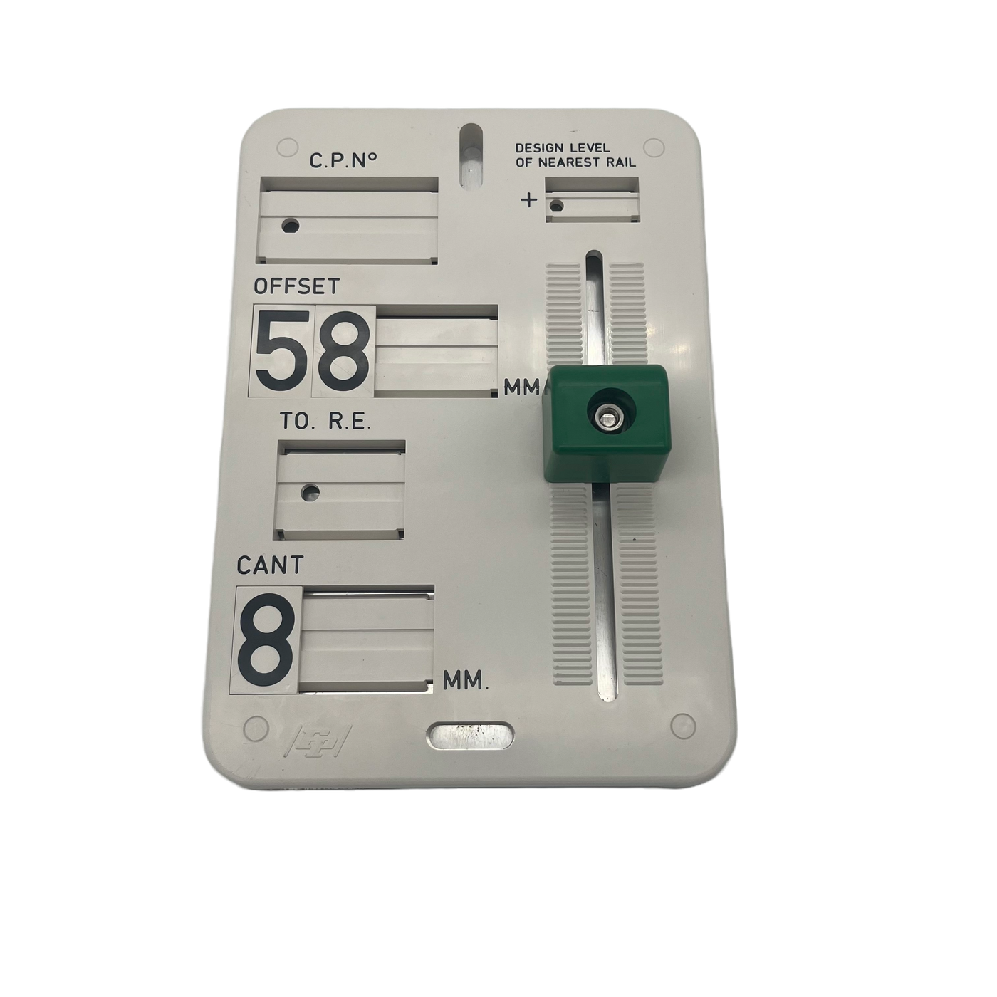 Datum Plate — The Railway Shop