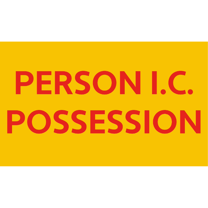 Person in Charge of Possession armlet — The Railway Shop