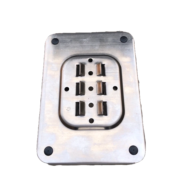 Raised aluminium backing plate for posts & stanchions — The Railway Shop