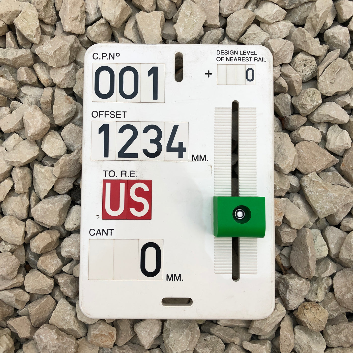 Datum Plate — The Railway Shop